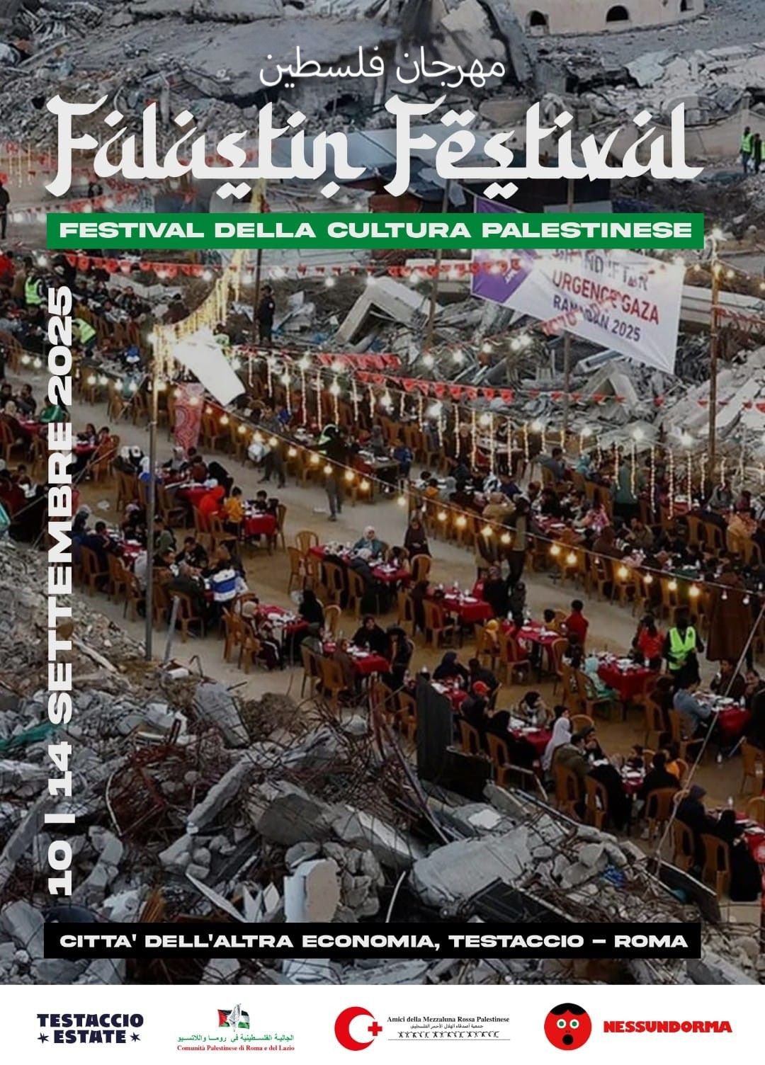 Roma. 10/14 settembre. Falastin Festival 2025 - Contropiano