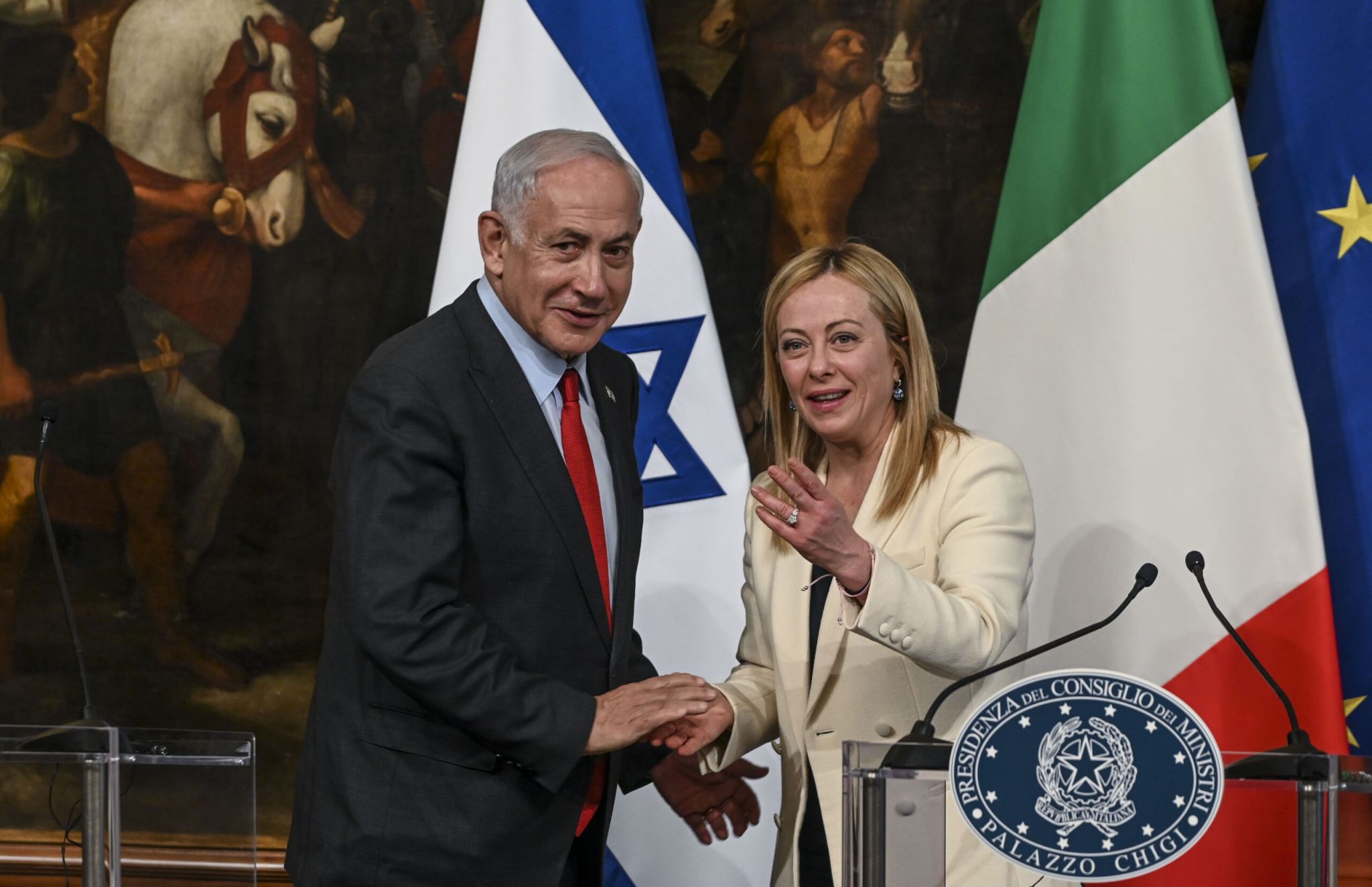 meloni-Netanyahu-scaled - Contropiano