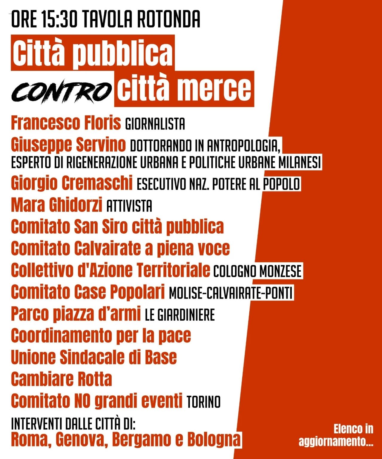 milano festa popolare pap 2026 programma - Contropiano